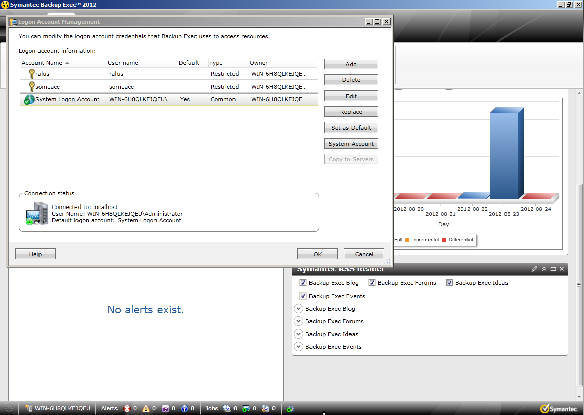 How To Run Backup Exec 2012 With Dss V7 Open E Knowledgebase Knowledge Database 